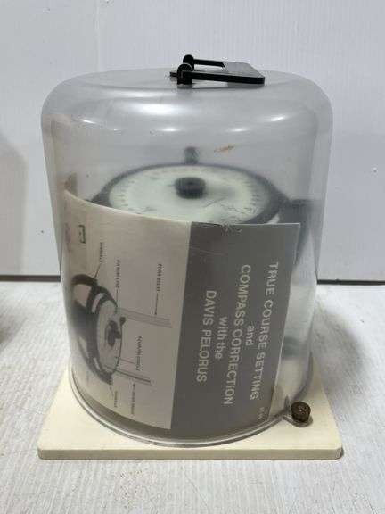 Davis True course setting and compass correction, 9 1/2"H, used ...