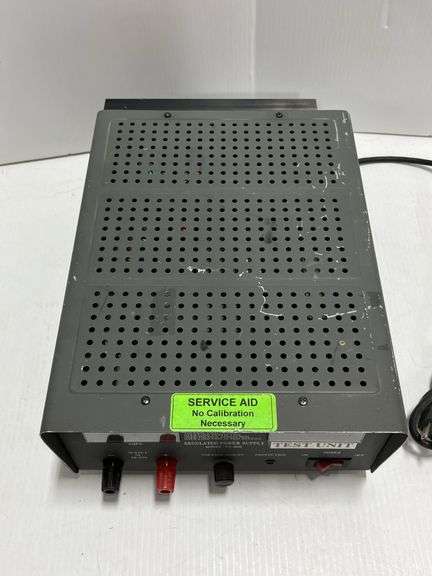 Pyramid regulated power supply PS-36K, 9 1/2"W x 13 1/2"L, good ...