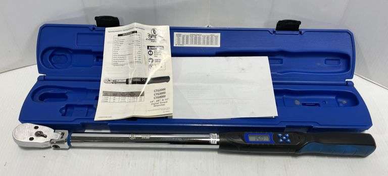 Cornwell 1/2" digital torque wrench, Model No. CTG4000AUG, 25 1/2"L ...