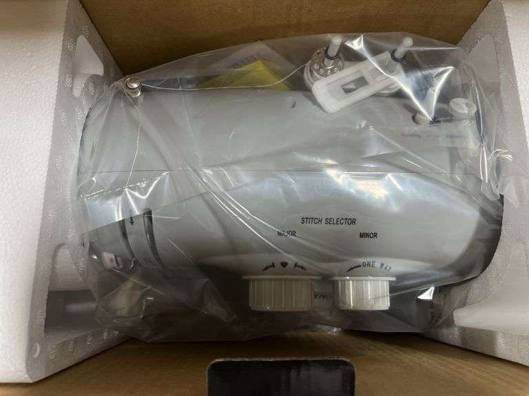 Mueller ultra-stitch sewing machine, 18"W x 8 1/2"D x 12 1/2"H, new ...