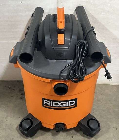 RIDGID heavy duty 16-gallon wet/dry shop vac, HD16400, new - Albrecht ...
