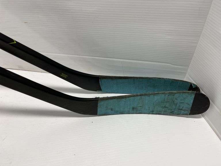 CCM Ribcor Pro 3 hockey stick, CCM FT 465 hockey stick, and Assorted UH ...