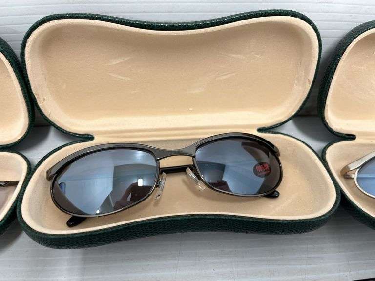 (5) Pairs of UV ray sunglasses, come in different styles/colors, three ...