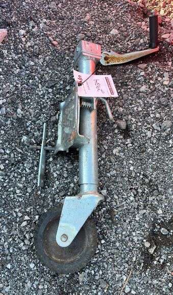 Expanding trailer nose jack with wheel, uncertain of weight capacity ...
