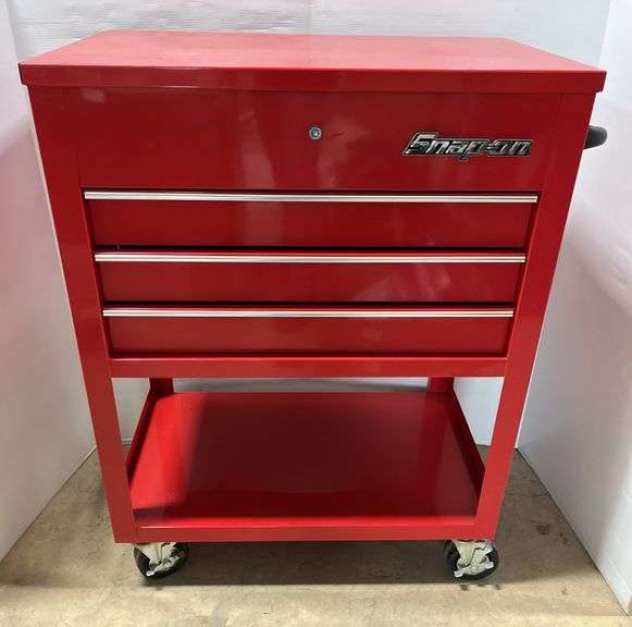Snap-On cooler tool box, does not have a key, 33"W x 20"D x 43 1/2"H ...