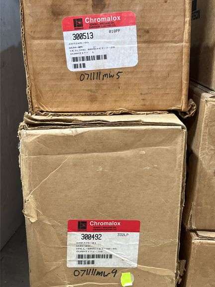 (14) Boxes of Chromalox Parts, includes: No. 300484, 300513, 300492 ...