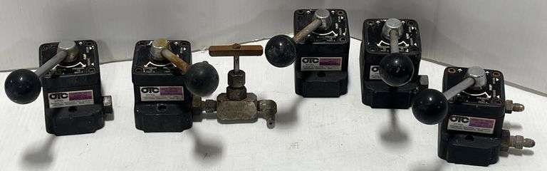 (5) OTC Hytec clamping control valves, model 100234 - Albrecht Auction ...
