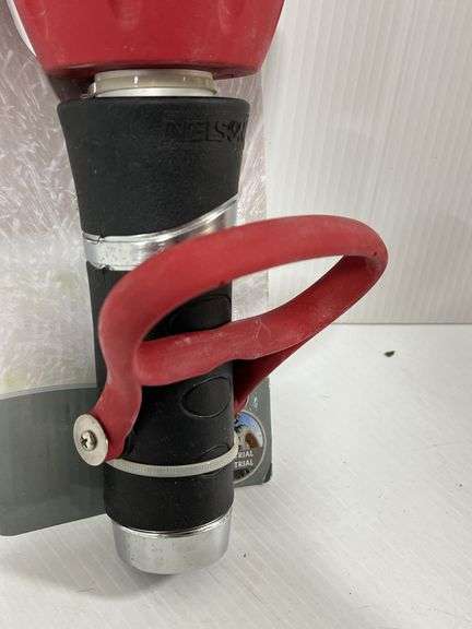 Nelson fireman's high-flow high pressure spray nozzle with large on/off ...