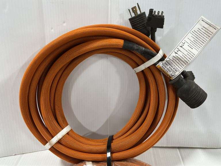 (2) Ridgid generator cords, 25', for use with Rigid removable control ...