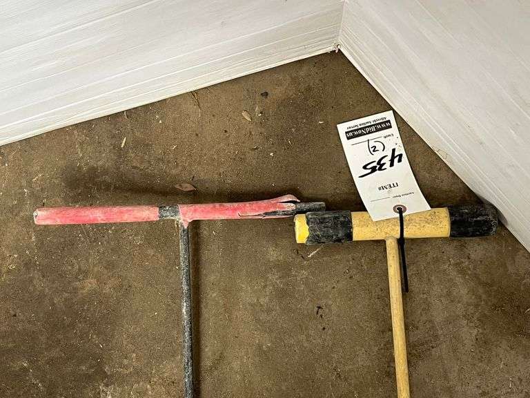 Probes for Locating Drain Tile - Albrecht Auction Service