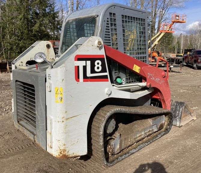 2016 Takeuchi TL8 Track Loader, Kubota Diesel Engine, 2-Speed, Power ...