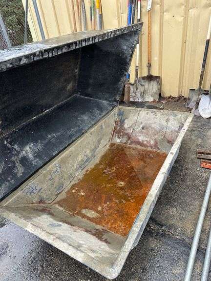 (2)-Mortar Boxes/Mixing Tubs, Newer But Used, Good Condition - Albrecht ...