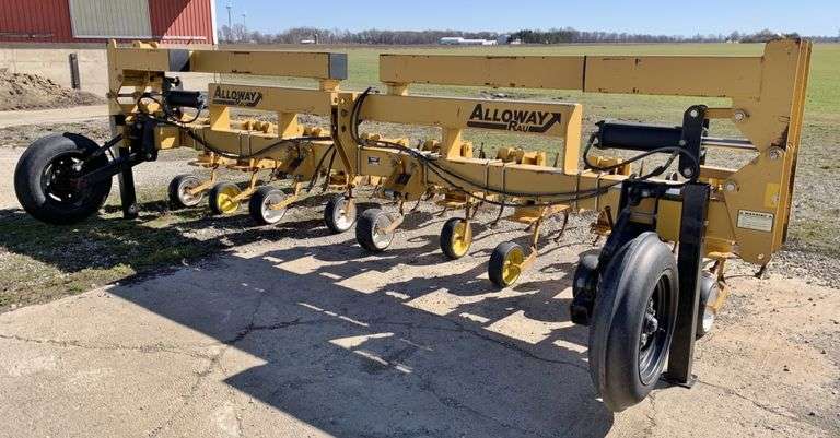 This item Selling ABSOLUTE! ~~~ Alloway RAU 2040 Row Crop Cultivator ...