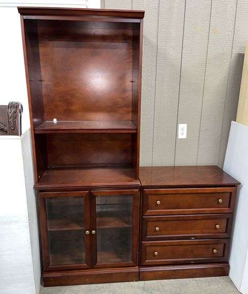 (3) Bombay Furniture pieces, include: 3-Drawer Dresser, 2-Door Cabinet ...