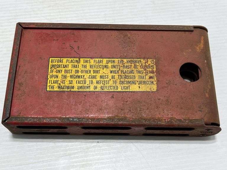 Large adjustable wrench, Sackett Screen and Chute Co.; Emergency road ...