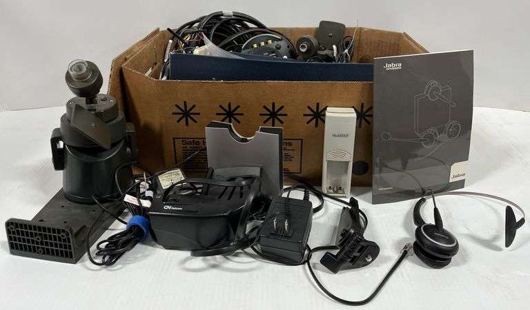 Security system, includes manual and wireless headset, box- 19"W ...