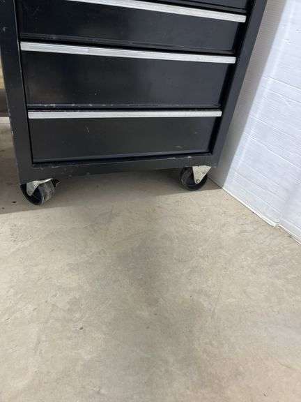 Waterloo tool box, 12-drawers with key included, 26"W x 52"H, very good ...