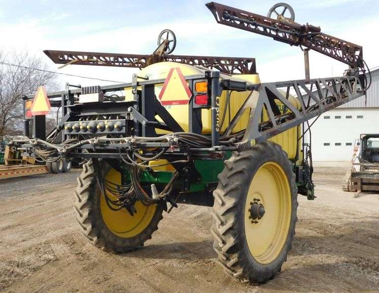 Sprayer Specialties 1250-Gallon Sprayer, 80' Booms, John Deere Rate ...