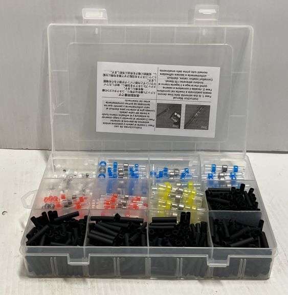 930-Piece Ultimate waterproof solder connector kit, heat shrink butt ...