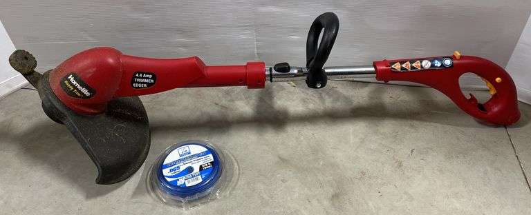 Homelite handy trim/edger, 120 Vac electric power with extra trimmer ...