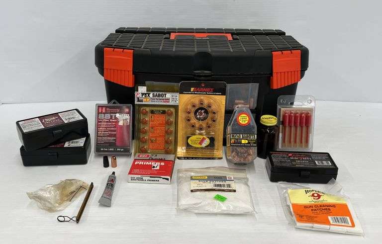 Black & Decker Box Full of .50 Cal. Muzzleloading Accessories, Includes ...