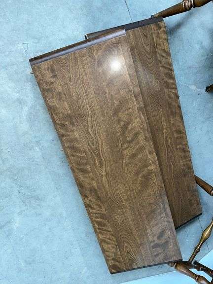 Kling Colonial vintage set, includes: Table made of maple wood, (4 ...