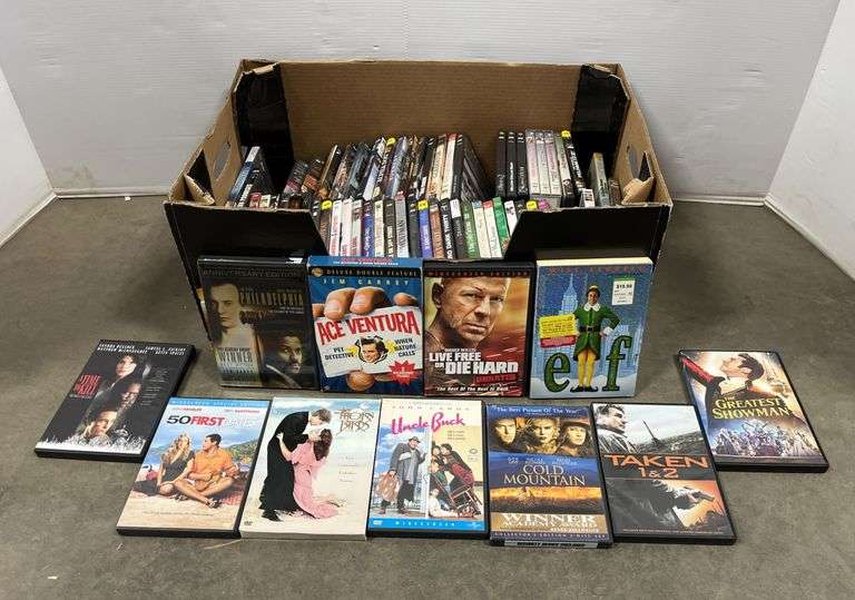(70) DVD Movies - Albrecht Auction Service