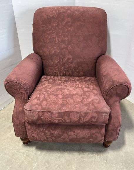 La-Z-Boy recliner, guardian spray treated, mauve color, 20"H to seat ...
