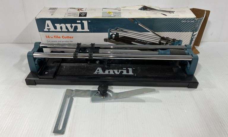 Anvil file cutter, 14", in original box, file is new - Albrecht Auction ...