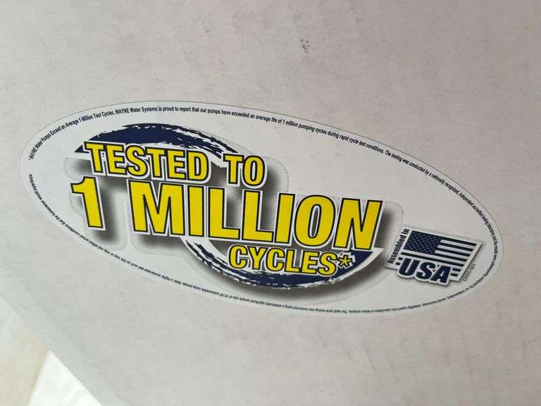 (2)-Wayne/Blue Angel F50CIS Professional Grade All Cast Iron ...