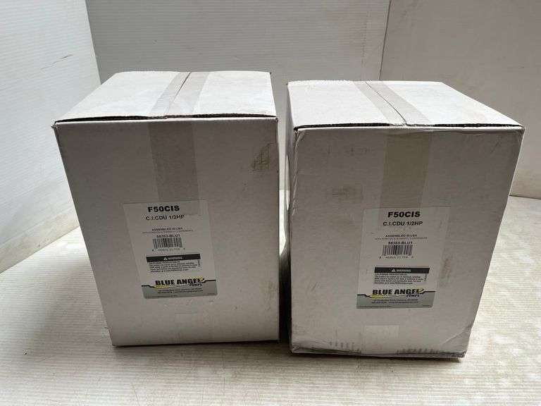 (2)-Wayne/Blue Angel F50CIS Professional Grade All Cast Iron ...