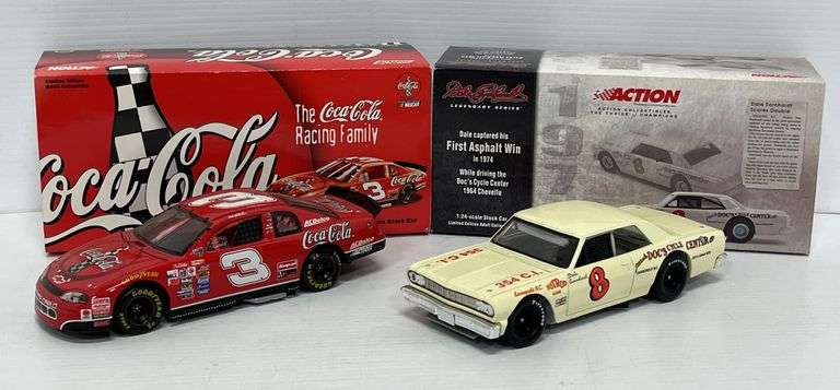 Action Racing Dale Earnhardt 1964 Chevelle No. 8 1st Asphalt Win Stock ...