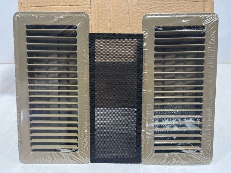 Contractor case of (20) 4" x 10" floor duct with magnetic screen ...