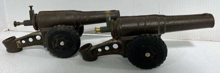 Pair of "Big Bang Cannon" 60mm field artillery early production with ...