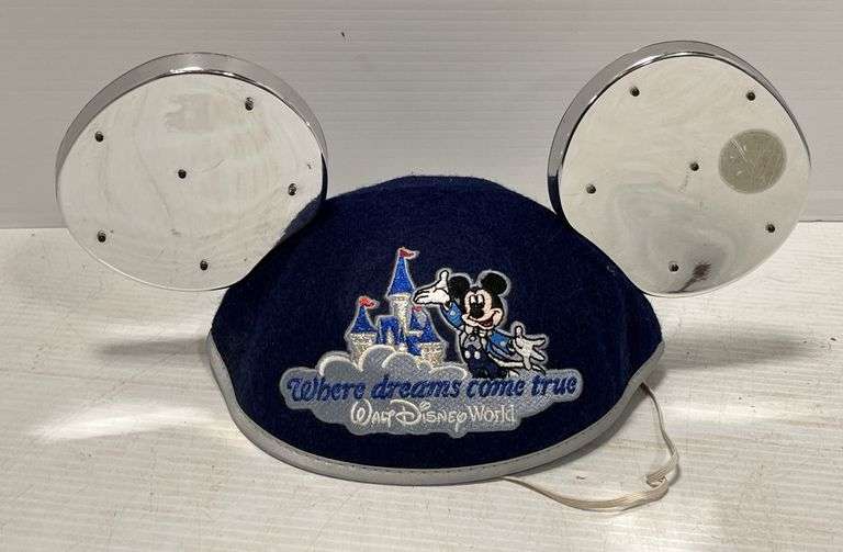 Disney "Where Dreams Come True" light-up dream ears hat, good, some ...