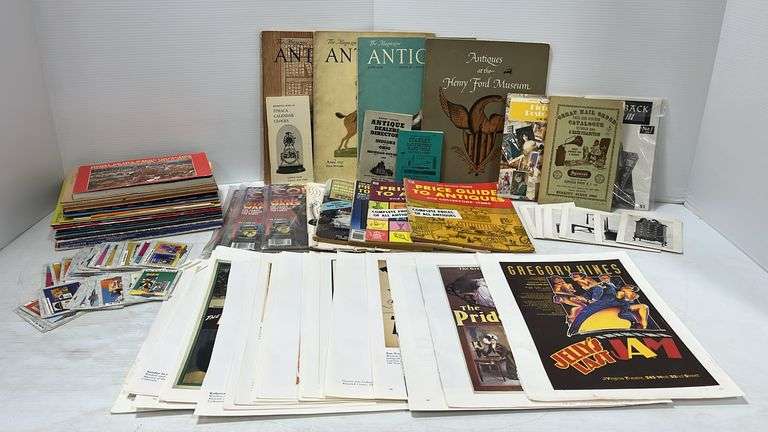 Ephemera, includes: Early collectors magazines (1950s), Vintage ...
