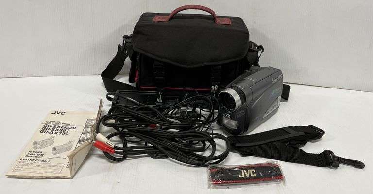 JVC Super VHS Digital Camcorder, comes with bag, 12"W - Albrecht ...
