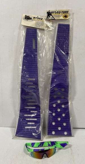 (2) Packs of Hydro-Turf snowmobile running board pads with icicles ...