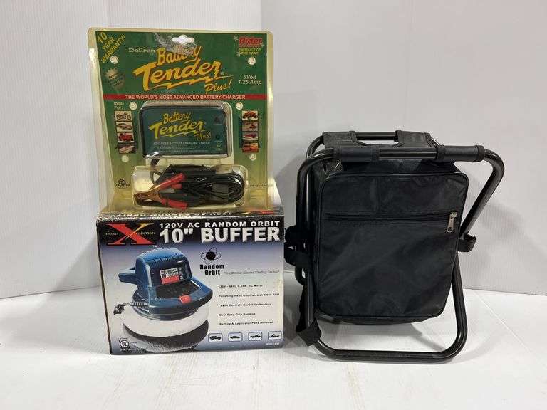 Battery tender with charger, 6V, 1.25 Amp, never been used; Buffer ...