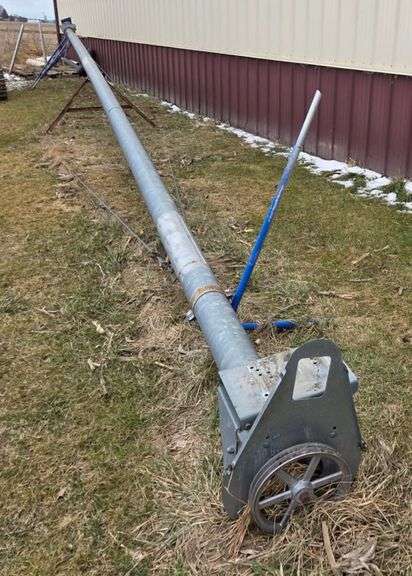 This item Selling ABSOLUTE! ~~~ Overhead Grain Auger, 6"Dia x 40'L ...