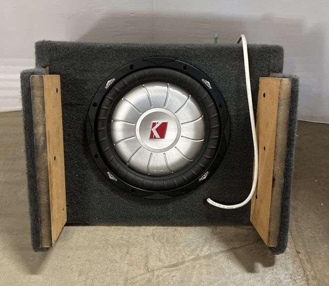 10" Kicker, 17 3/4"W x 18"D, adult owner, like new - Albrecht Auction ...