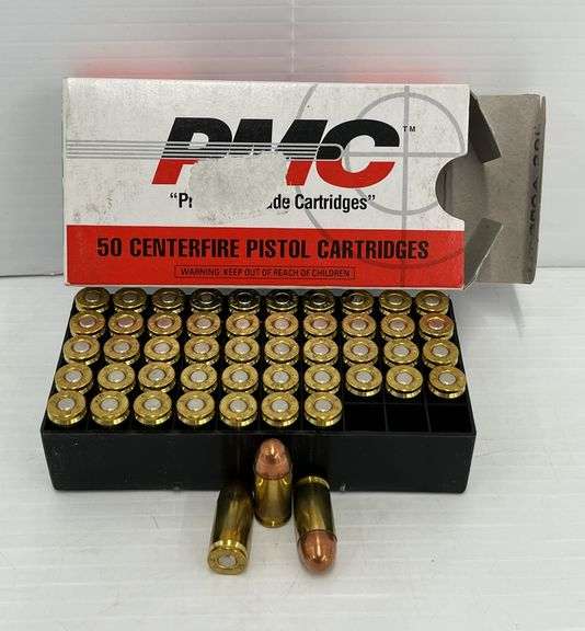 (50) PMC .380 Auto Ammo, 90-Grain FMJ - Albrecht Auction Service