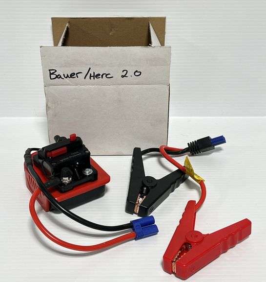 Bauer/Hercules 20V battery jump starter, heavy duty model, compatible ...