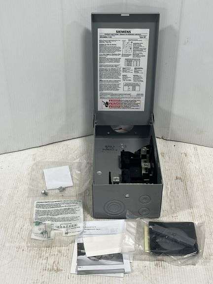 Siemen's Hot tub/Spa Disconnect, 6 1/2"W x 12"H, new - Albrecht Auction ...