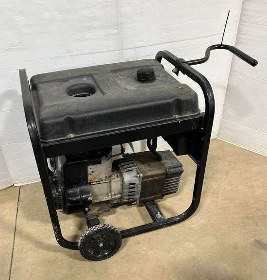 Coleman Powermate 5000 Generator, runs, used - Albrecht Auction Service