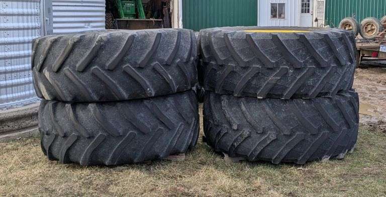 This item Selling ABSOLUTE! ~~~ (4)-710/70R38 Tractor Tires: Three ...