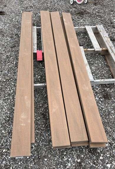 (12) Trex Transcend boards, 80"L, jasper color, great for rear landing ...