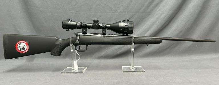 Savage B-Mag, 17 WSM Rifle, with Nikko Stirling 4-12x50 Scope ...