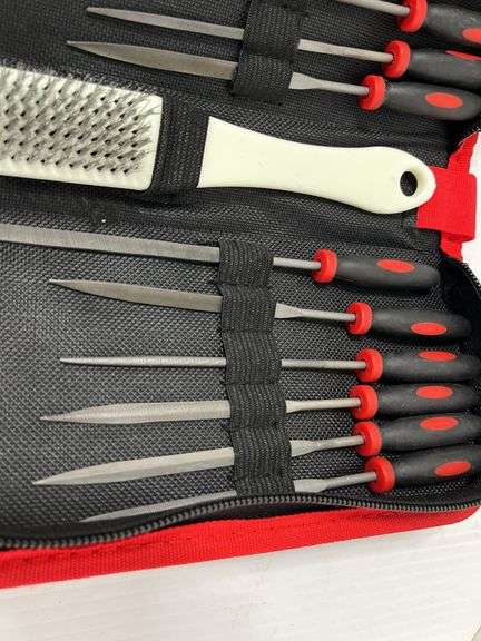 17-Piece file tool set with handbag, made of high quality carbon alloy ...