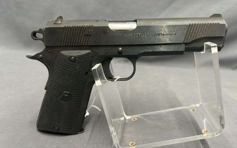 RSA Spanish 1911 Firestorm 7-Shot, .45 ACP, with Rubber Grips and 3 Dot ...